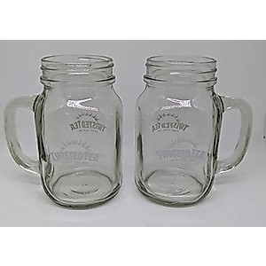 Twisted Tea 22oz Mason Jar Mugs | Set of Two (2)