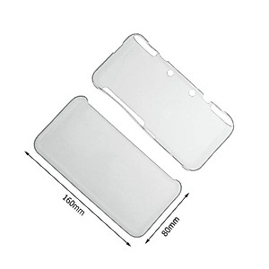 Protective Sleeve Transparent Soft Shell Housing Protected Cover TPU Case for New 2DS XL LL TPU Material