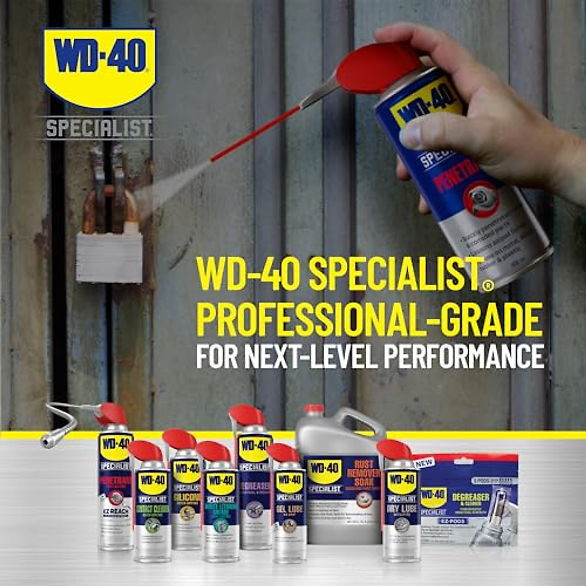 WD-40 Specialist Penetrant with Smart Straw, Twin-Pack 11 OZ