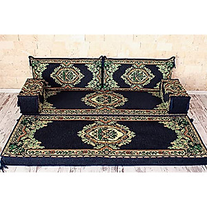 Bench Cushions, Floor Seating, Floor Cushions, Arabic Seating, Arabic Cushions, Arabic Majlis Sofa (With Premium FOAM)