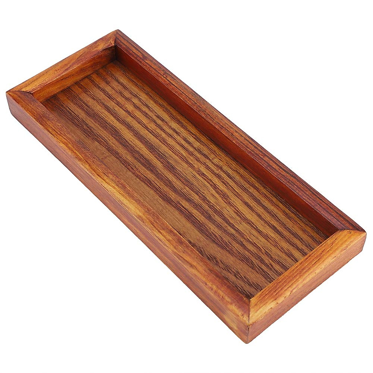 Rectangular Wooden Tray, Serving Tray, Tea Tray, for Snacks at Home(20 * 8cm)