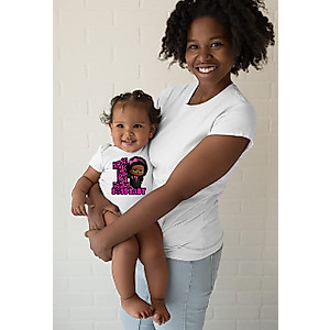 Boss Girl 1st Birthday Tutu Outfit For One Year Old Baby Girl 1 - Leopard Print and Pink (12M)