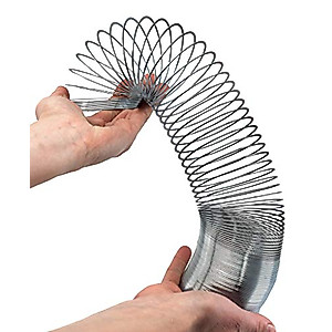 Wave Form Helix, 4" Closed Length x 3" Diameter - A Scientist's Version of The Classic Toy - Eisco Labs
