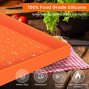 Silicone Griddle Mat for Blackstone 28 Inch Griddle,Heavy Duty Silicone Mat,Blackstone Silicone Griddle Cover To Protect Grill Top Clean from Insects and Dust