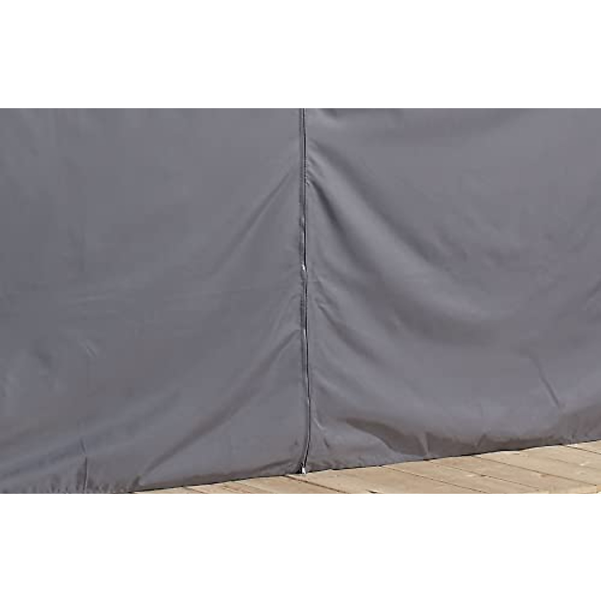 Sojag Accessories Set of 4 12' x 14' Curtains for Monaco/Messina/Mykonos Outdoor Gazebo Models, Grey