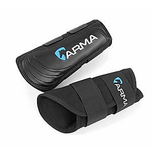 Shires ARMA Air Motion Brushing Boots (Cob, Black)