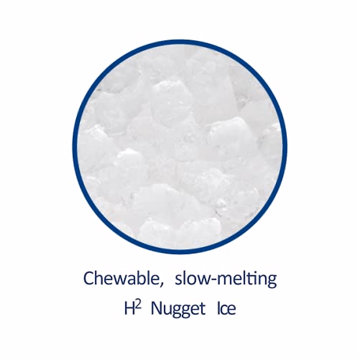 Scotsman UN324A-1 Nugget-Style Ice Maker with Bin, 80-Pound Capacity, Stainless Steel, 115-Volts, NSF