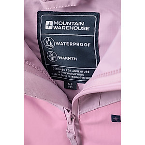 Mountain Warehouse Lightning II Kids 3 in 1 Waterproof Jacket Dark Blue 11-12 Years