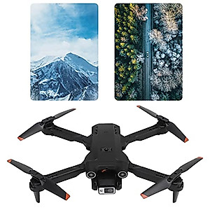 RC Drone, Return 4 Side Obstacle Avoidance Portable RC Quadcopter Helicopter Waypoints Outdoor Functions for Adults (Triple Battery)