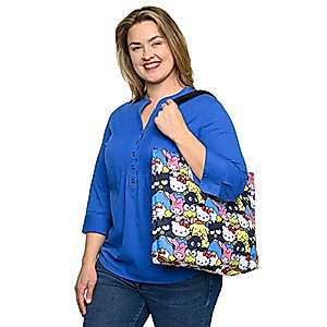 Hello Kitty and Friends Tote My Melody Keroppi Chococat Tuxedo Sam Print Bag