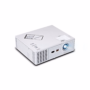 ViewSonic PJD5234L XGA DLP Projector, 3000 Lumens, 3D Blu-Ray w/HDMI, 120Hz, White
