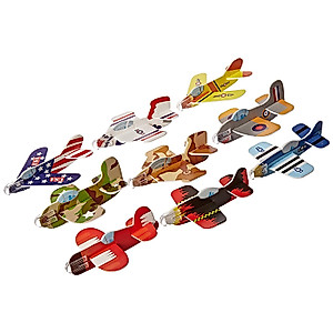 Rhode Island Novelty 72 PC 4 Inch Foam Glider Assortment