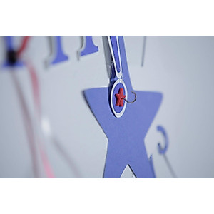 CraZy TACKz 36 Tacks - 2 in 1: Push pin Hook tack - New Invention Hang 100's of Items Interior or Exterior Decor at Home, School, Office, DIY, for Party or Holiday (Clear, 36pc)