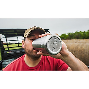 YETI Rambler 18 oz Bottle, Vacuum Insulated, Stainless Steel with TripleHaul Cap, Stainless