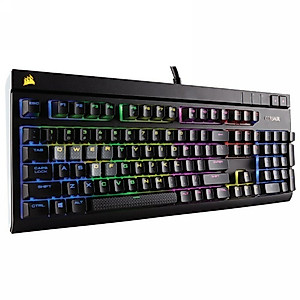 Corsair STRAFE RGB Mechanical USB Gaming Keyboard — Cherry MX Silent
