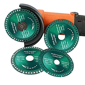 Indestructible Disc for Grinder Composite Multifunctional Cutting Saw Blade Ultra-Thin Diamond Circular Saw Blade for Angle Grinder(3 PCS)