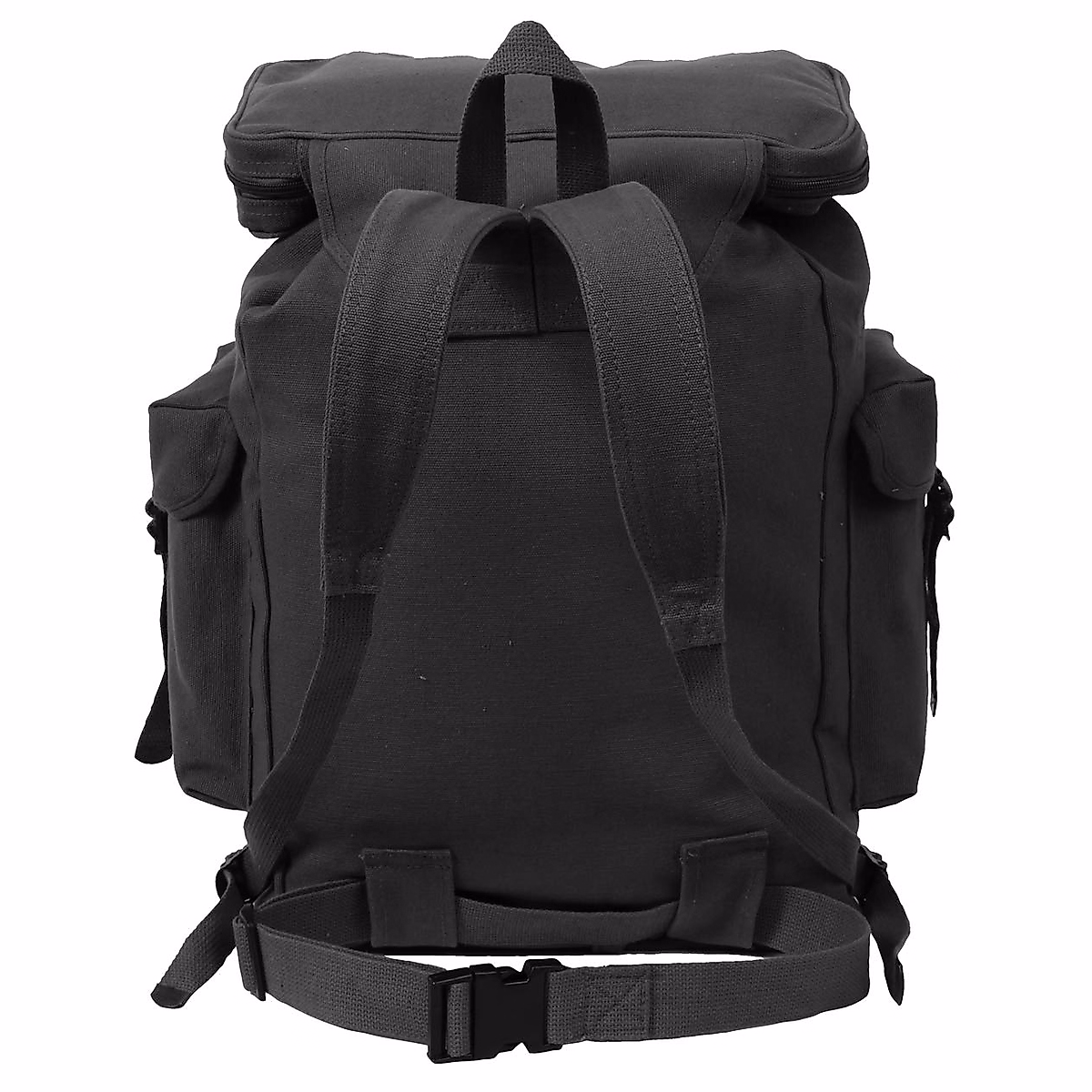 Black European Rucksack 20" x 13" x 7and half