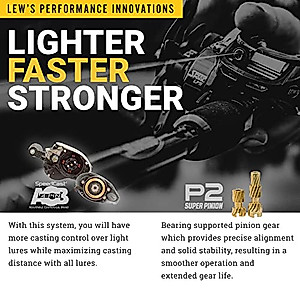 Lew's Team Pro SP Skipping and Pitching, Black, One Size, (PSP1XH)