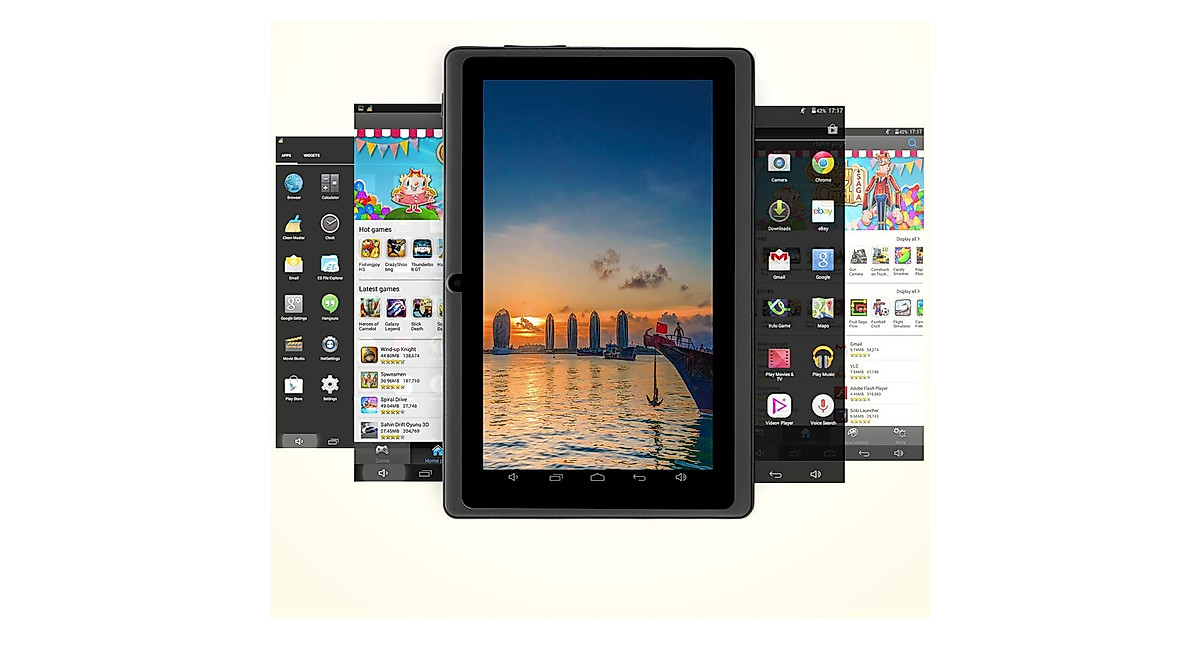 ZONKO 7" Android 11 Tablet: 2GB RAM, 32GB Storage, GMS Certified