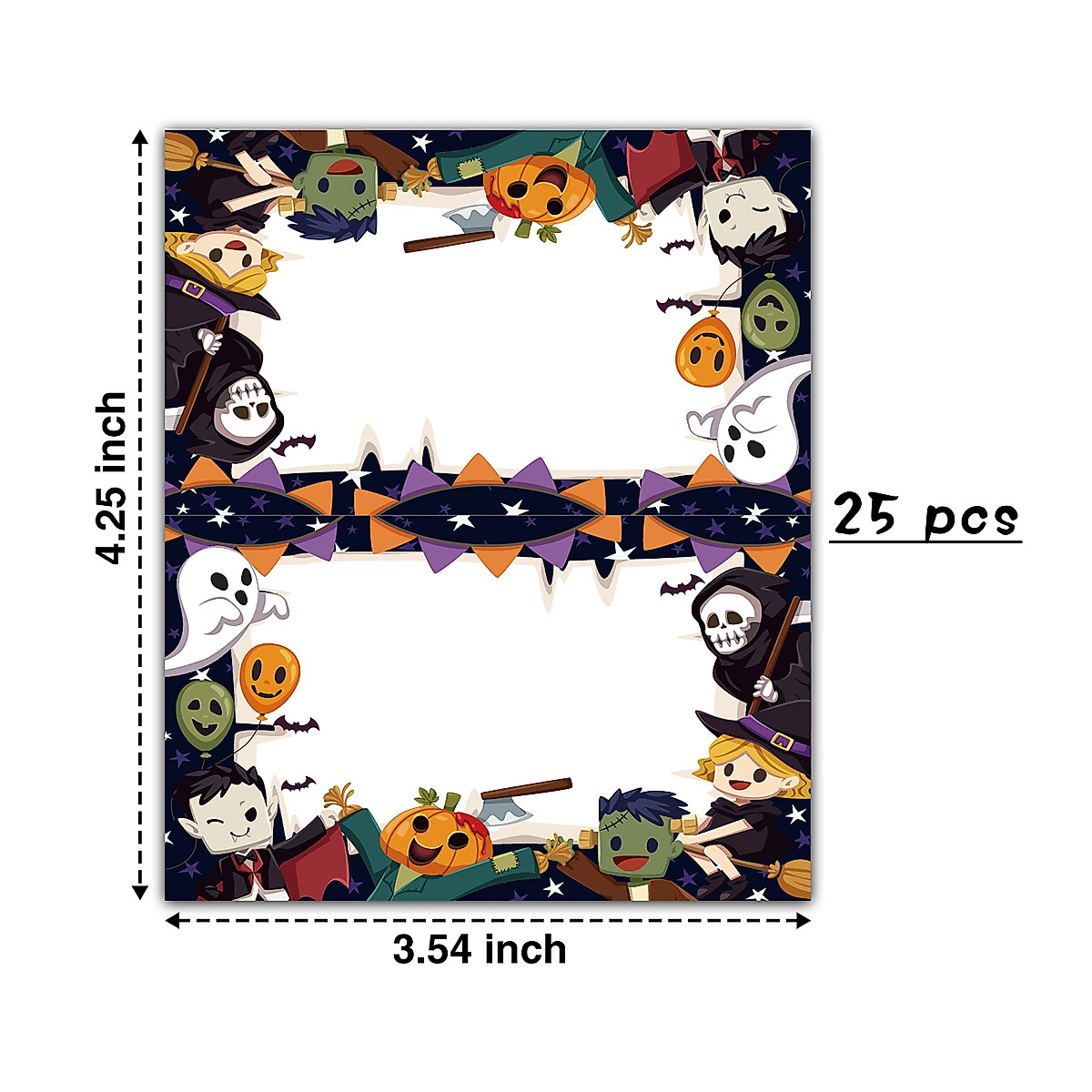 Halloween Table Place Cards - Halloween Party Food Tent Cards - Editable Fall Pumpkin Table Name Card for All Occasions - Autumn Themed Baby Shower, Bridal Shower Decorations(06)