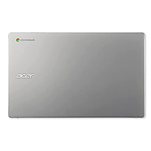 Acer 2022 Chromebook 17.3" FHD for Business and Student Laptop, Intel Celeron N4500 Processor, 4GB RAM, 64GB eMMC Flash Memory, Intel HD Graphics 630, Silver, Chrome OS, 32GB UBS Card