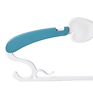 YASEZ 10Pcs Hanger Retractable PP Baby Clothes Hanger fwor Family Use (Color : E, Size : 28cm x 17cm)