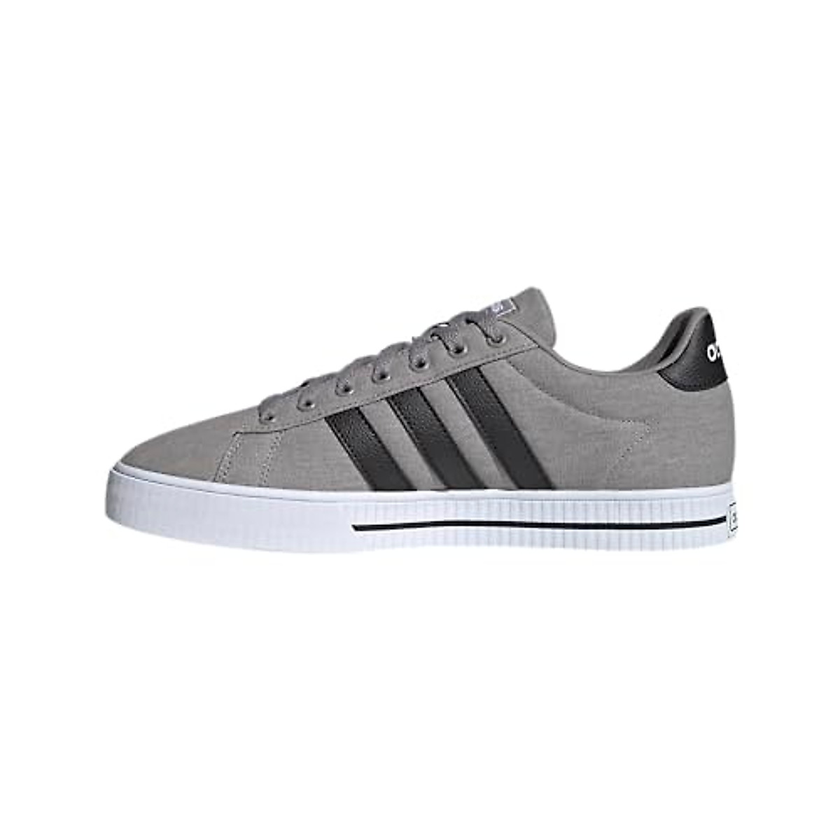 adidas Men's Daily 3.0 Skate Shoe, Dove Grey/Core Black/Cloud White, 10.5