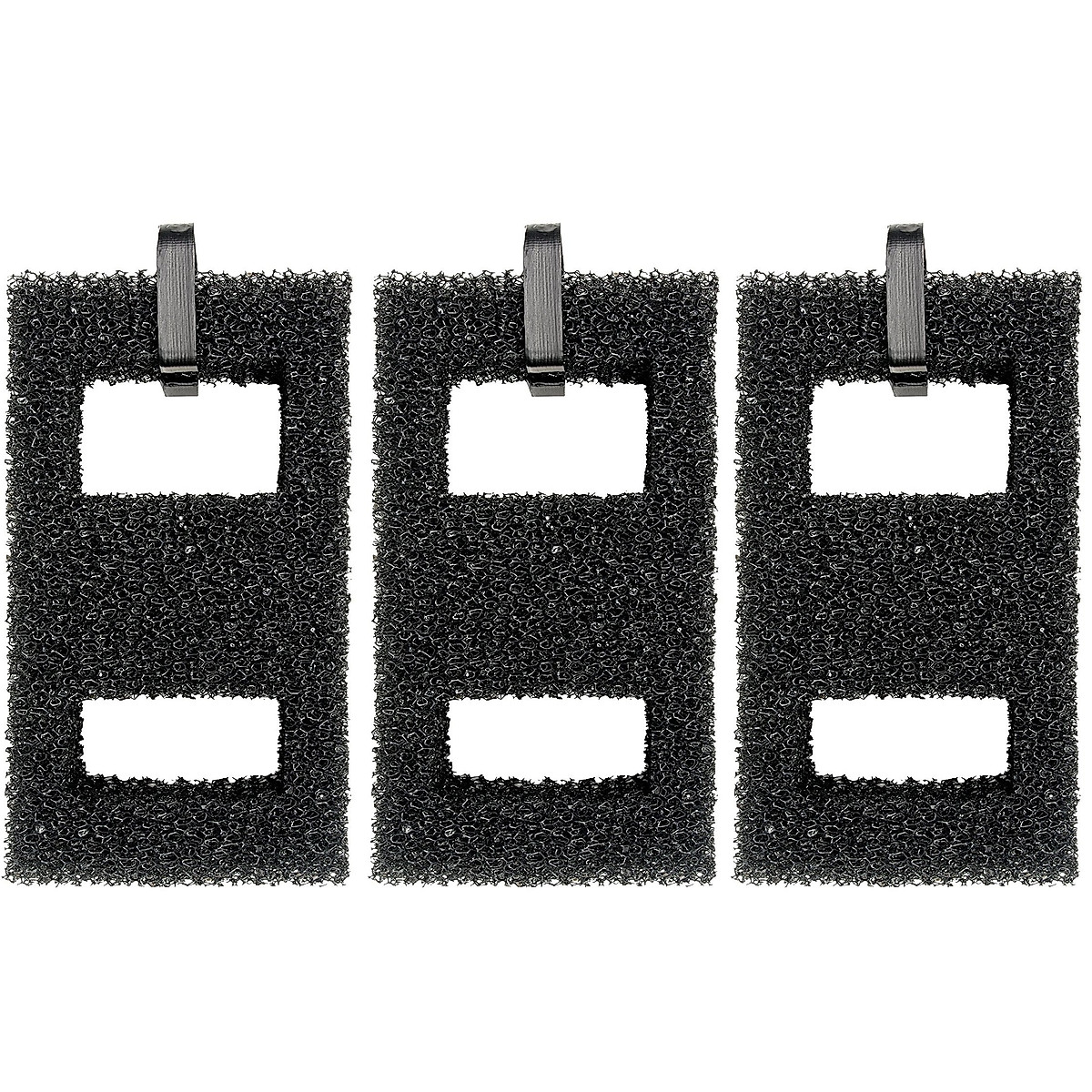 Fluval (3 Pack) Flex 15g Black Foam Filter Insert