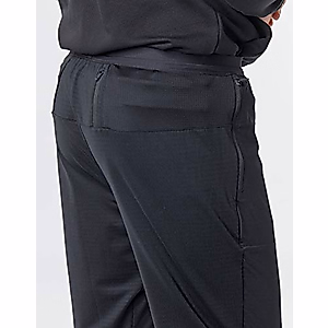 Nike Men's Phenom Elite Knit Running Pants (Black/Black, X-Large)