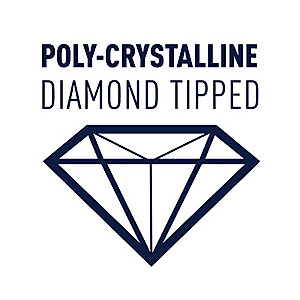 Norske Tools NCSBP281 6-1/2 inch 4 Tooth Polycrystalline Diamond (PCD) Hardie Fiber Cement Saw Blade