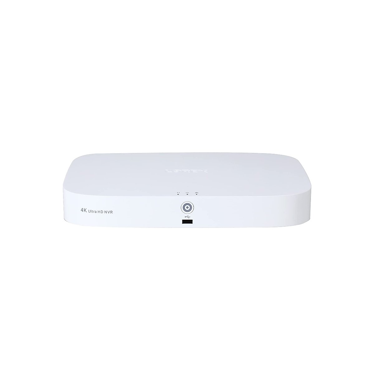Lorex 4K Ultra HD 8 Channel 2TB IP Security System Network Video Recorder (NVR) with Smart Motion Detection, Voice Control and Fusion Capabilities, White