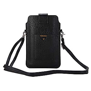 Crossbody Cell Phone Purse Credit Card Holder Wallet，Women PU Leather Multicolor Handbag with Adjustable Strap