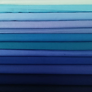 50PCS10" x 10" Quilters Cotton Quilting Fabric Squares Bundles for Sewing