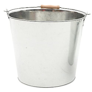 Luxshiny Metal Bucket Cm Accessory Pits Ash Multi-use Buckets Wear-resistant Practical Garden Home Bin Incinerator Money Fireplace Pit Burn Multi-function with for Metal Handheld Ash Bucket