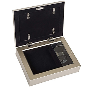 Cottage Garden Special Girl On Your Communion Champagne Goldtone Trim Jewelry Music Box Plays Jesus Loves Me