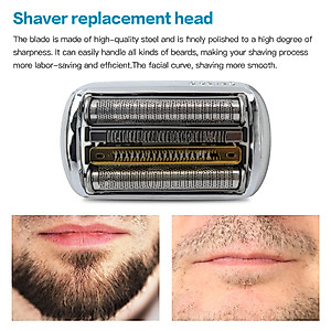 Original Craft Series 9 92S 94M Electric Shaver Replacement Head 9040s 9080cc 9093s 9095 9240 9242s 9260 9280 9290cc 9291cc 9292cc 9293s 9295cc 9296cc 9297cc 9299s Silver