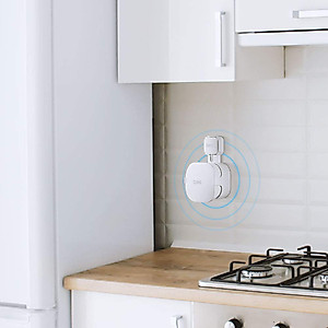 Wall Mount Holder for EERO Mesh WiFi System, Simple and Sturdy Wall Mount Bracket Holder for EERO Mesh WiFi Router Without Messy Wires or Screws (1 Pack-White)