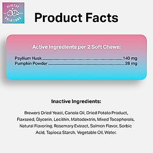 Hairball Remedy for Cats - 90 Anti Cat Hairball Soft Chews Help Control & Prevent Hair Balls Fiber from Pumpkin Treats Hairballs Consistently - Made in USA