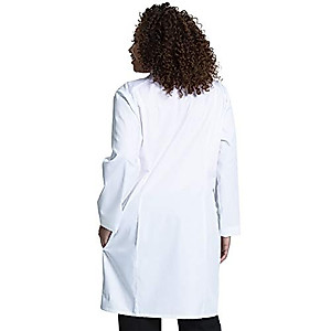 Cherokee Women Scrubs Lab Coat 37" CK421, M, White