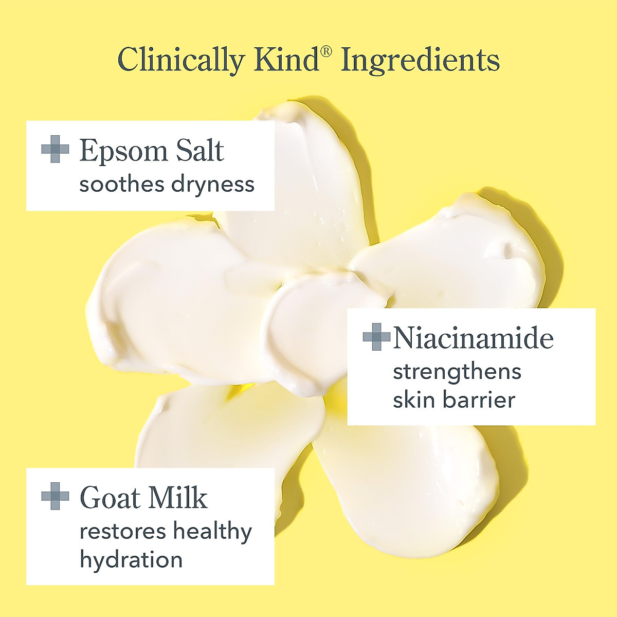 Beekman 1802 Bloom Face Cream, Goat Milk Moisturizer - Hydrates, Nourishes & Restores Skin Barrier - Infused with Epsom Salt & Niacinamide - Safe for All Skin Types - Fragrance-Free, Cruelty-Free