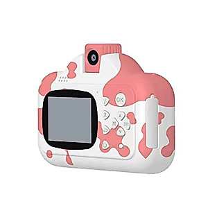 YUUAND Children Camera Printer 2.4-Inch HD Screen 1200 mAh Battery Children's Digital Video Camera Support Photo