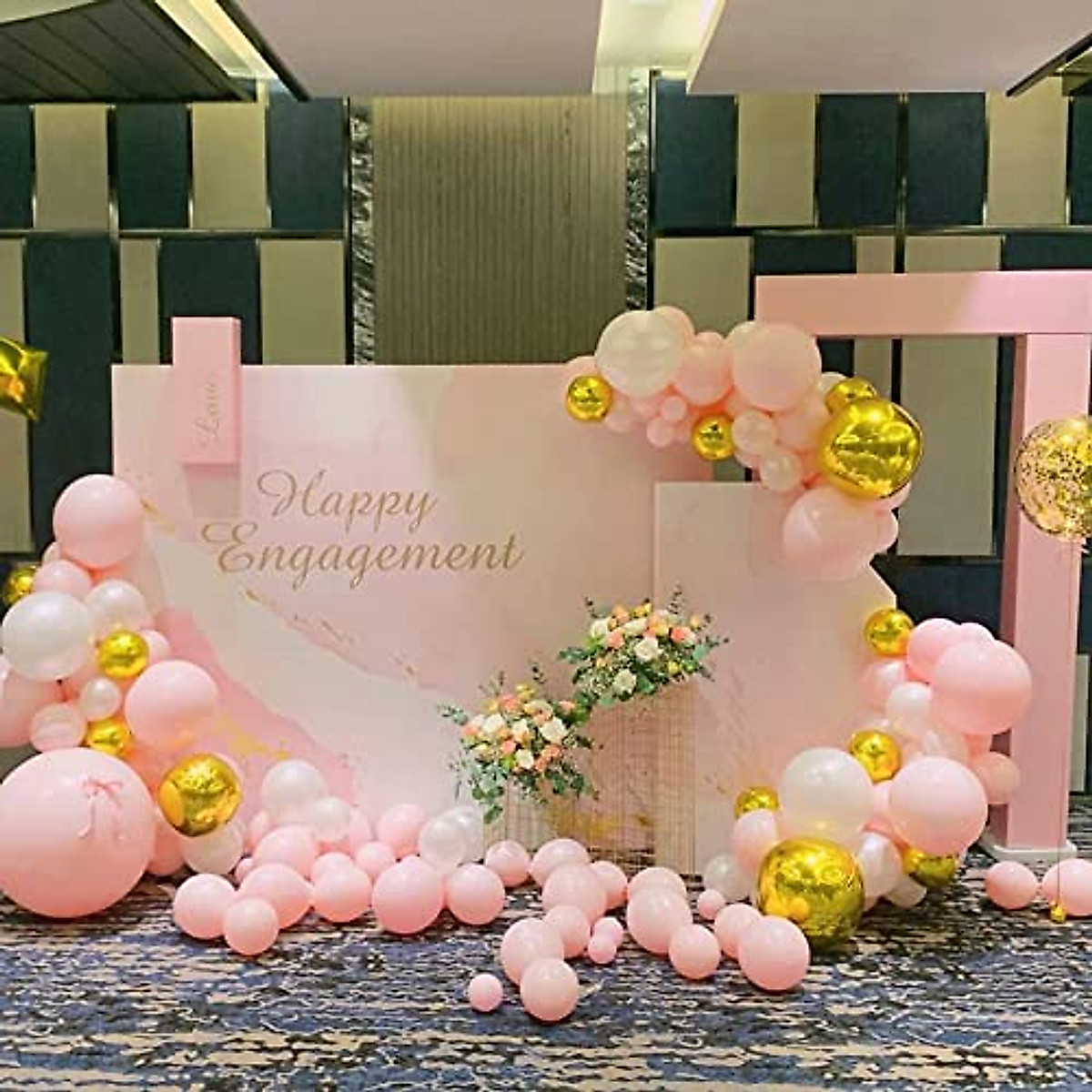 Pink Balloons 12inch Light Pink Balloons,50PCS Latex Pink Balloons for Birthday Wedding Baby shower Party Decoration