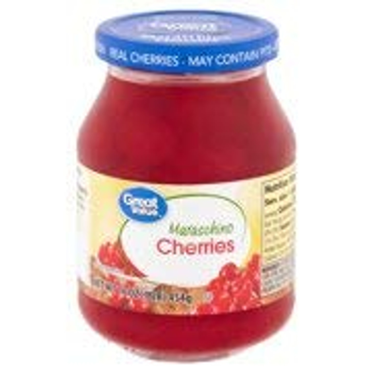 Great Value Maraschino Cherries, 16 ounce (Pack of 4)