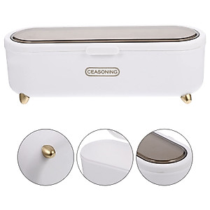 Luxshiny Storage Drawers Utensil Case Portable Flatware Case Flatware Storage Case Seasoning Box For Straw Spoon Fork Chopsticks Utensil Holder Utensil Sets