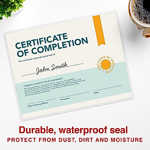 Staples 489526 5 Mil Thermal Laminating Pouches Letter Size 100 Pack