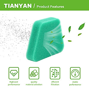 TIANYAN（5 PCS）530037793 530-037793 Air Filter Replacement for Poulan Pro Sears Craftsman Chainsaw 1900 1950 2025 2050 2075 2150 2175 2250 2350 2450 2550 Snapper 1838LE 1900 LE 1950LE 1975 Woodshark