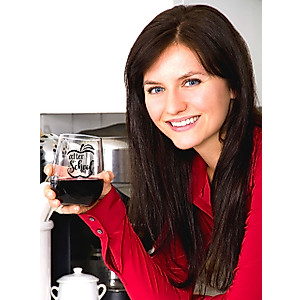 Before School After School Teacher Wine Glass + Coffee Mug Gifts Set - For Teachers, Grad School, Counselor, Day Care Worker, Aide, Principal, Kindergarden, Or Law School Care Package