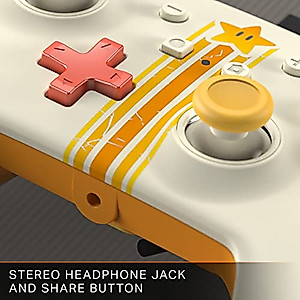 PowerA Enhanced Wired Controller for Nintendo Switch - Mario Vintage Star