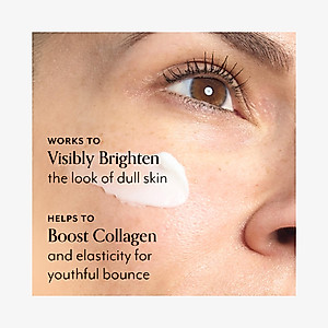 Bliss Tri-Peptide Brightening Moisturizer | Vitamin C & Squalane | Hydrating Anti-Aging Face Cream for Radiant Skin | Clean Vegan & Cruelty Free 1.7 fl oz