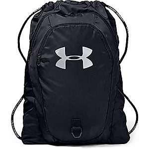 Under Armour Adult Undeniable 2.0 Sackpack , Black (001)/Silver , One Size Fits All